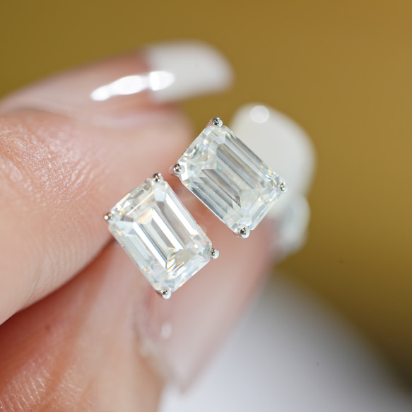 モアサナイトピアス2ct k18 ピアス（スタッド・一粒） パール大好き(購入前にコメント) 通販 16713880｜Creema(クリーマ)