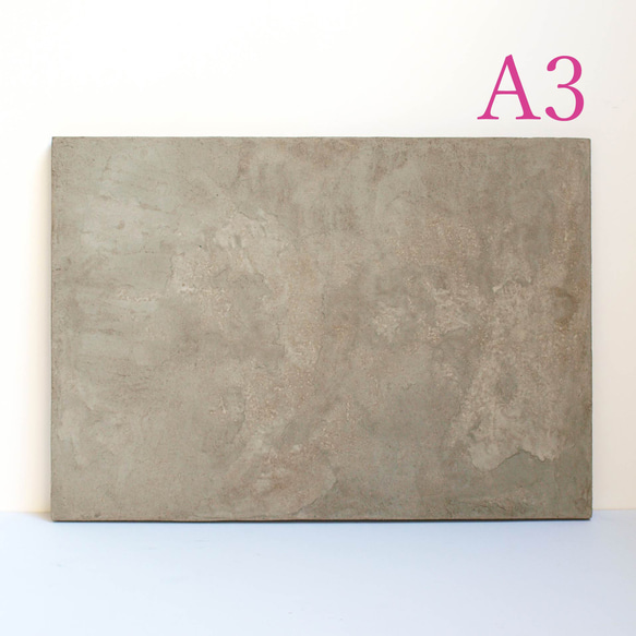 rさまご注文 モルタルパネル セメントトレー グレイ フラット A3サイズ×10枚 A4サイズ×5枚 その他インテリア雑貨 iz.mosaic 通販 16724581｜Creema(クリーマ)