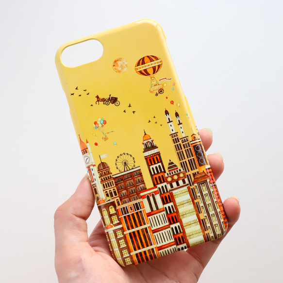 iPhoneケース「セピアシティ」《ツヤあり》ハードスマホケース iPhoneケース・カバー 空想街雑貨店 通販 16747555 ...