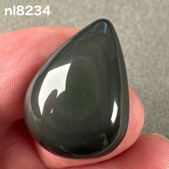 オブシディアン26.5ミリ ルース nl8234 天然石 pinky 通販 16750793｜Creema(クリーマ)