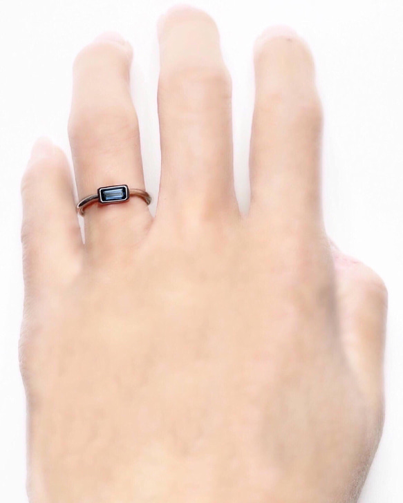 一点もの k18 Cobalt Blue Gahnite Spinel リング No.2/ 受注制作 指輪・リング H♡NYC 通販 ...