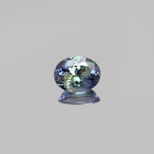 ◇鑑別書付き 非加熱タンザナイト 2.680ct ルース オーバル バイ ◇鑑別書付き 非加熱タンザナイト 2.680ct ルース オーバル バイ