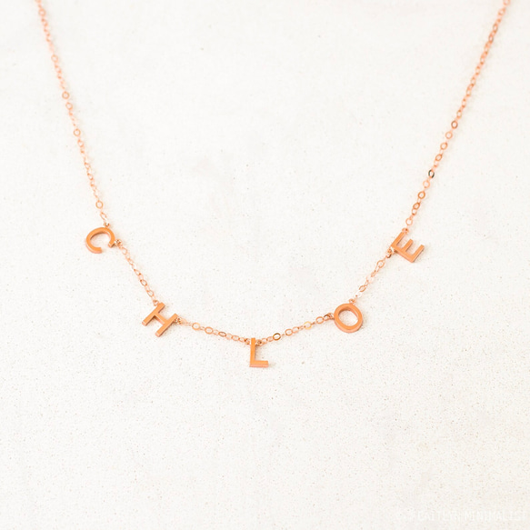 オーダーメイド 名入れネックレス 名前ネックレス ネームネックレス カスタムネックレス 文字入れ 誕生日記念日 彼女 妻 ネックレス ...