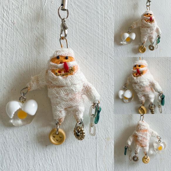 ミイラコ（ケガ人ではない）タマゴ付き その他人形 alimie 通販 16808797｜Creema(クリーマ)