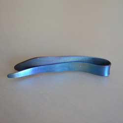 titanium tie bar・羽の純チタンネクタイピン・女性用・受注生産 ヘアピン ねこへい工房（コブ） 通販 16817760 ...