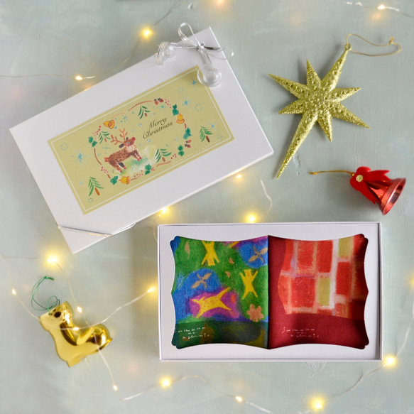 2枚選べる大判ハンカチ/ 無料クリスマスラッピング / 送料無料 / ミニスカーフにもお勧め ハンカチ・手ぬぐい 魚の足跡 通販 ...