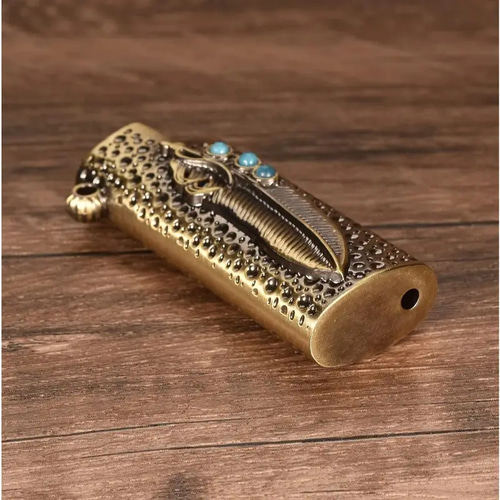 BIC J5 Bic Mini Lighter ミニライター ケース ネックレス 金属 BIC J5 Bic Mini Lighter ミニライター ケース ネックレス 金属