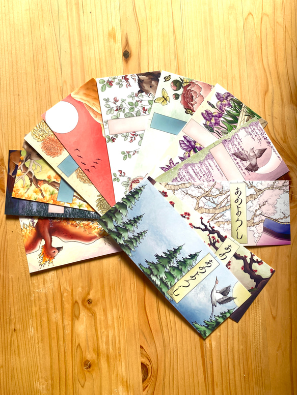 Hanafuda BonsaiGirl Design (Rin set) Sticker Set 凜花札盆栽女子のデザイ シール・ステッカー Bonsai Girl 通販｜Creema(クリーマ)