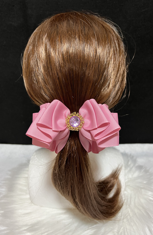 SALE No.1010 オリジナルデザインリボン ヘアゴム ヘアゴム Rena 通販｜Creema(クリーマ) 16848285