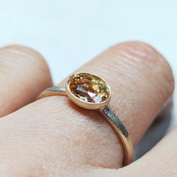 インペリアルトパーズ＊K10 ring 指輪・リング Roro 通販｜Creema(クリーマ)