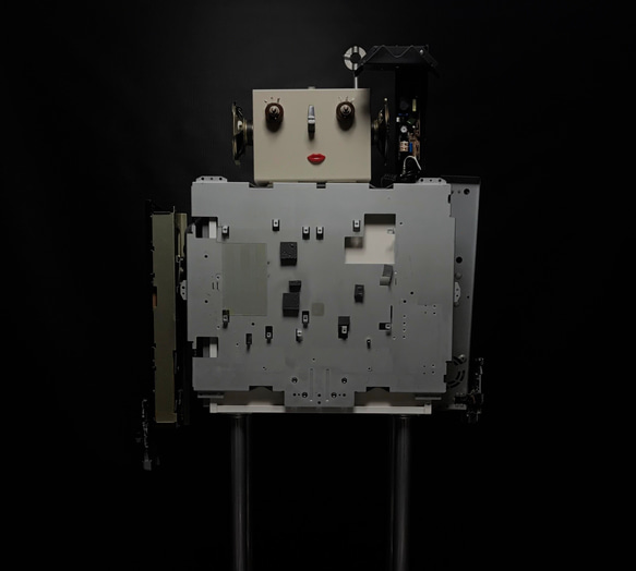 RegenerativeArt Robot re-BOT 202019561-0105 立体・オブジェ アート工作©Popbox Arts ...