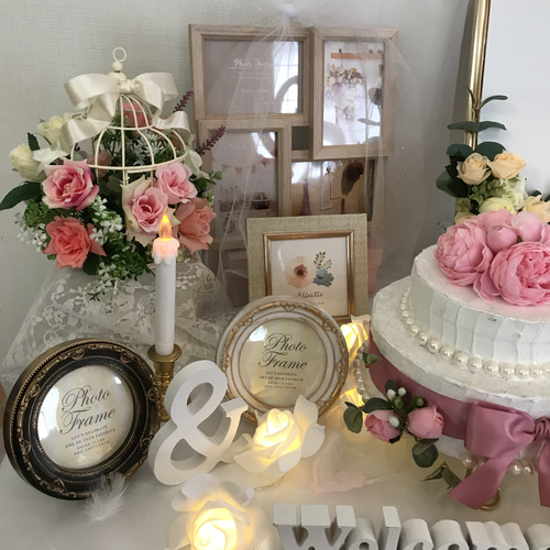 ウェルカムスペース セット 結婚式 ウェルカムコーナー ローズ ウェルカムスペース セット 結婚式 ウェルカムコーナー ローズ