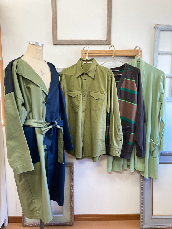 creema新春福袋2024 ️洋服4点セット（カーキ、グリーン） ジャケット アート・デコムス・ピペ 通販｜Creema(クリーマ) 16920090