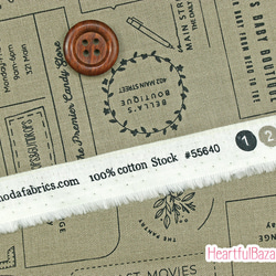 USAコットン(110×50) moda MAIN STREET ザ・ショップ トープ 生地 ハートフルバザール 通販 16920920 ...