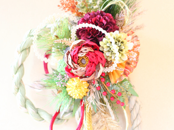 水引*お正月しめ飾り（no.24037） しめ縄・しめ飾り とたんとたん 通販｜Creema(クリーマ) 16944773