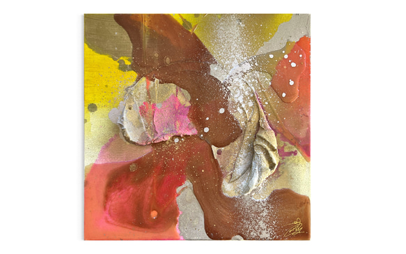 『抽象画』インテリアアート•テクスチャーアート•アートパネル 絵画 パグのおしり社 by Kento 通販 16945675｜Creema(クリーマ)