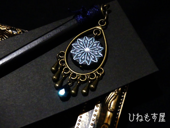 雪の華 簪B かんざし ひねもす屋 通販 16965490｜Creema(クリーマ)