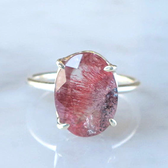 エレスチャルSV925リング-e elestial quartz ring 指輪・リング BodhiTree 通販｜Creema(クリーマ ...