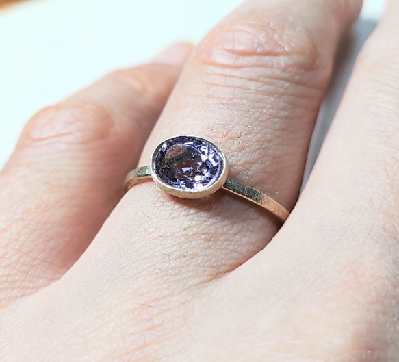 ラベンダースピネル＊K10 ring 指輪・リング Roro 通販 16979153｜Creema(クリーマ)