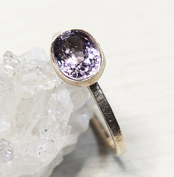 ラベンダースピネル＊K10 ring 指輪・リング Roro 通販 16979153｜Creema(クリーマ)