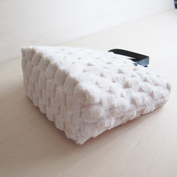 リニューアル 選べるオーダー！兵庫県産本革柔らかい持ち手＆秋冬poko mokoボア～コロンッ ミニトートバッグ トートバッグ emily ...