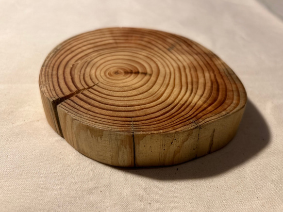 年輪プレート スギ S [005] その他インテリア雑貨 Kinomichi工房 通販 16992214｜Creema(クリーマ)