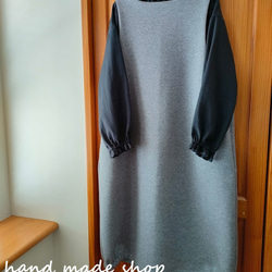 コクーンジャンパースカート ダンボールニット ワンピース kurumi no mori* 通販 17000880｜Creema(クリーマ)