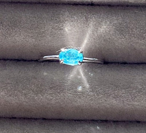 アパタイト SV925リング 6x4mm 横 AAA マダガスカル産 指輪・リング sugaryheavens 通販 17013275｜Creema(クリーマ)