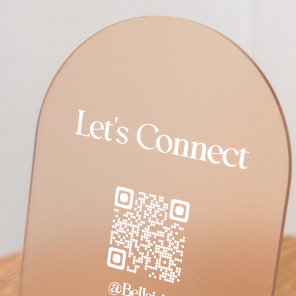 ミニサイズアクリル看板 レジ横POP サインボード 店舗看板 QRコード ポップ／sa03 表札・ネームプレート Bellsign/ベルサイン 通販 17014184｜Creema(クリーマ)