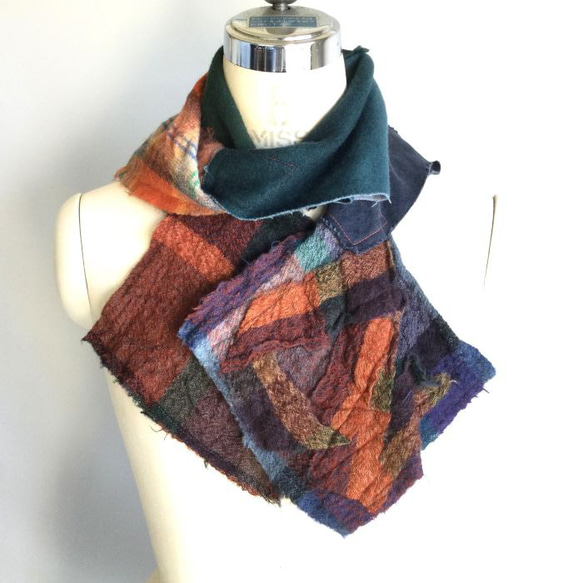 zanpu スクエアスカーフ【A】 ストール kunugi 通販 17025181｜Creema(クリーマ)