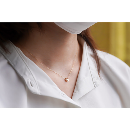 K18 ダイヤモンドネックレス 0.1ct ホースシュー 馬蹄 一粒 K18 ダイヤモンドネックレス 0.1ct ホースシュー 馬蹄 一粒