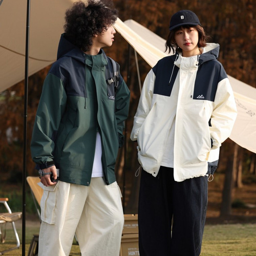 アウトドアフードコート男女ゆったりキャンプ防風山系ジャケット アウトドアフードコート男女ゆったりキャンプ防風山系ジャケット