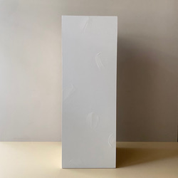 【即納可】WD300×H800mm オフホワイト ディスプレイスタンド/インテリア台/植物台 その他インテリア雑貨 SWIMMY STAND ...