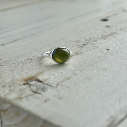 [お抹茶カラーのvesuvianite]ring 指輪・リング STUDIO TENTEN 通販 17078304｜Creema(クリーマ)