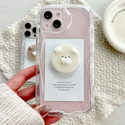 .*KUMA grip*. スマホグリップ iPhoneケース・カバー chill. 通販 17119076｜Creema(クリーマ)