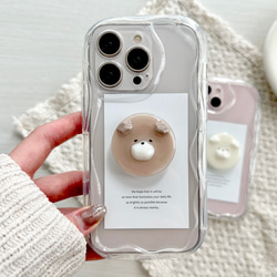 .*KUMA grip*. スマホグリップ iPhoneケース・カバー chill. 通販 17119076｜Creema(クリーマ)