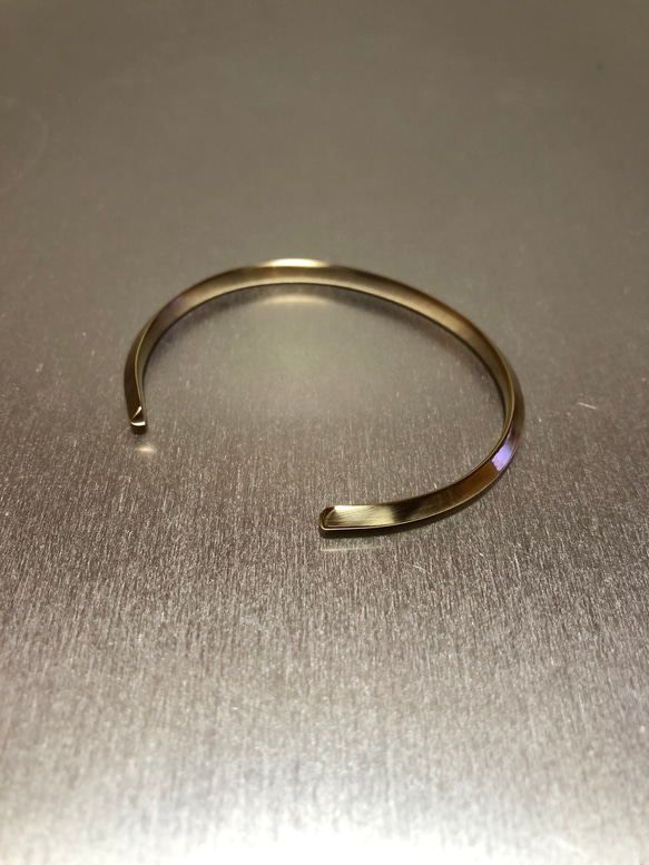 brass triangle bangle 真鍮トライアングルバングル バングル・リストバンド brass creation 通販 ...