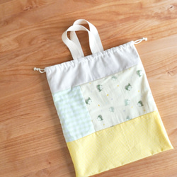 ほのぼの恐竜さんの入園入学セット （レッスンバッグ 体操着入れ 上履き袋） レッスンバッグ rarikuma 通販 17128265 ...