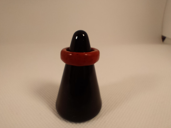 Negoro Ring ⑥ 5号 指輪・リング 漆 安 通販 17150087｜Creema(クリーマ)