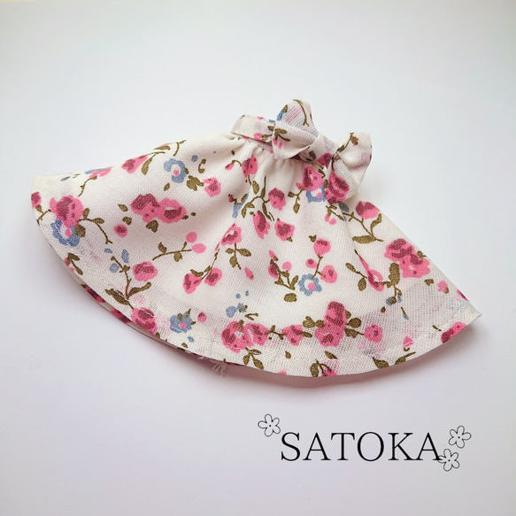 りかちゃん ミディ丈の花柄フレアスカート リボンベルト付き【訳あり品】 22cmボディ その他人形 SATOKA 通販 17172264｜Creema(クリーマ)