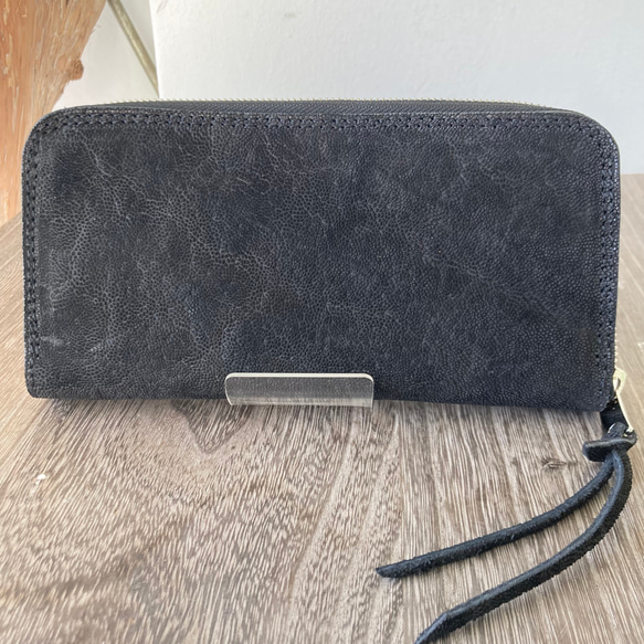 【エレファントレザー使用！】ラウンドジップウォレット『TW-ele-RO(BK)』 長財布 TOMO'S WORKERS 通販 ...