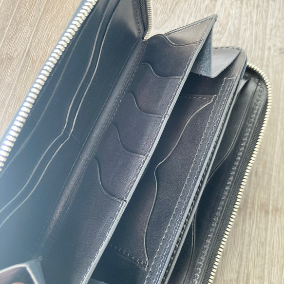 【エレファントレザー使用！】ラウンドジップウォレット『TW-ele-RO(BK)』 長財布 TOMO'S WORKERS 通販 ...