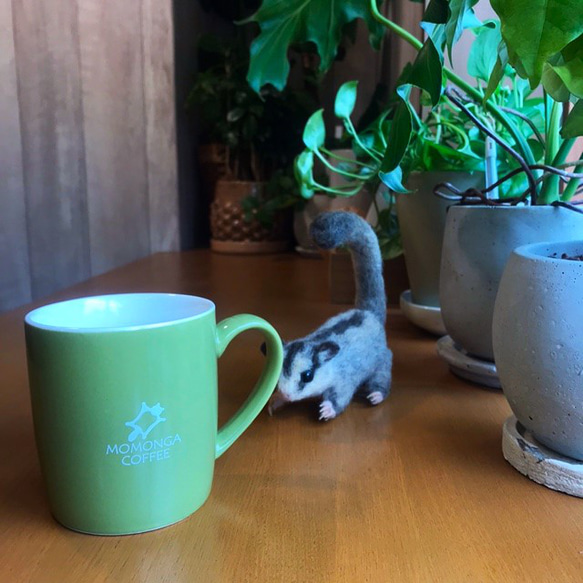 モモンガ好き必見☆彡 モモンガさんの可愛いマグカップ ʢ• ϖ •ʡ マグカップ momonga cafe 通販 17201253 ...