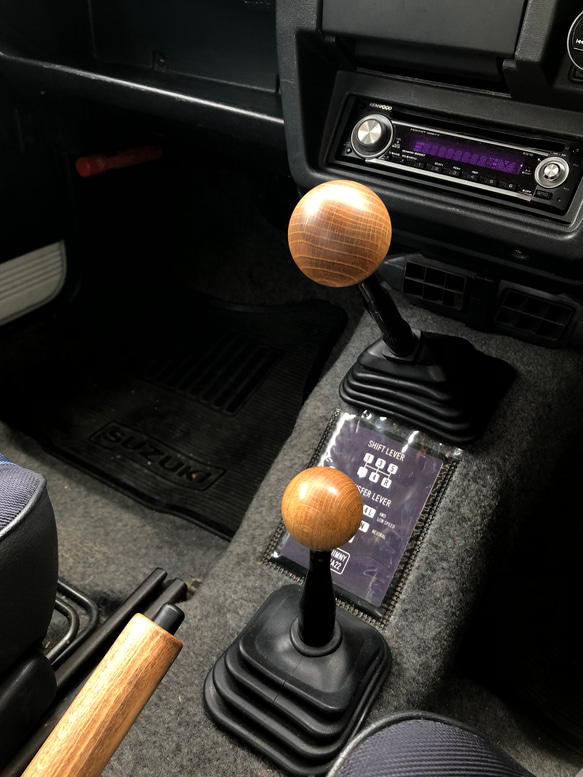 シフトノブ/トランスファーノブ兼用 ※セットではありません ジムニー ウッド JA11 JA12 JA22 JB23 その他雑貨 bond 通販 17201826｜Creema(クリーマ)