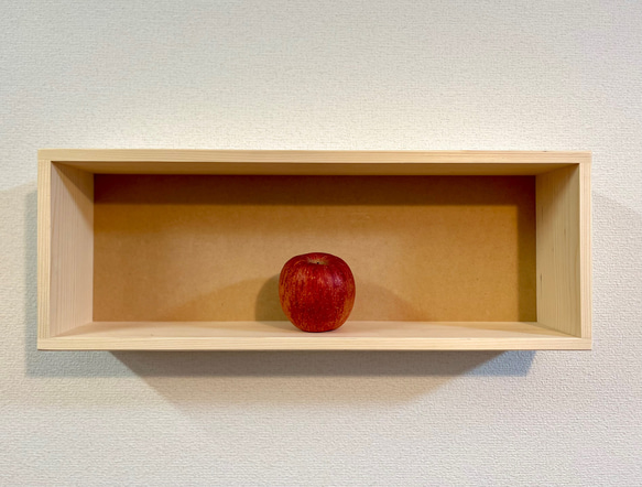 シンプルな壁掛けBOX 壁掛けラック・ウォールシェルフ Tukuru 通販 17253584｜Creema(クリーマ)