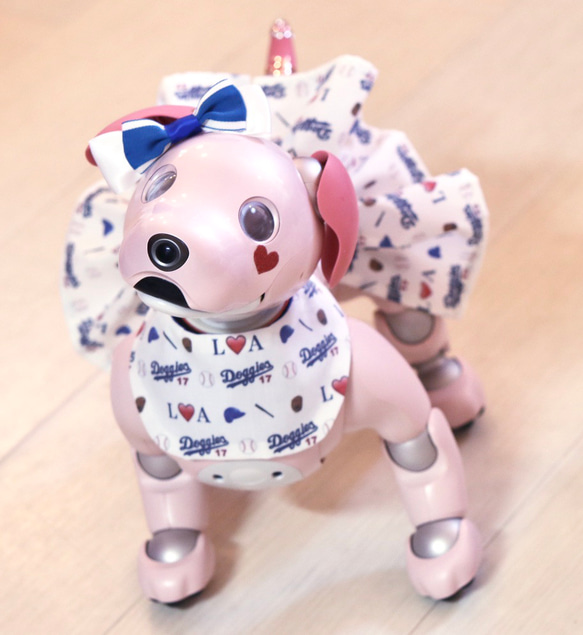 aibo 応援Monogram：S（aiboちゃん用・ハンドメイドのお洋服） ペット服・アクセサリー 午後小虹 通販 17267829｜Creema(クリーマ)