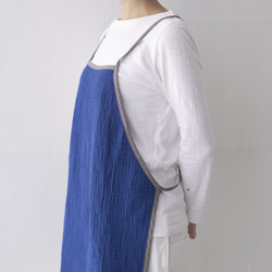 パイピングエプロン WG+ポーチ / piping apron WG+pouch ネイビー エプロン SUNNY LOCATION 通販 ...