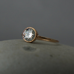 ★【スーパーセール】【K10】モアサナイト リング 15号 0.94ct 指輪・リング paap 通販 17354993｜Creema(クリーマ)