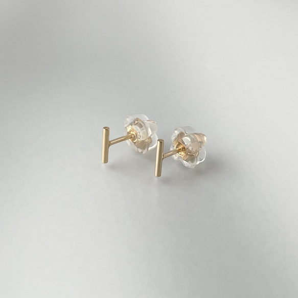 14kgf Bar Studs Pierce ピアス（スタッド・一粒） Y o u M e 通販 17362499｜Creema(クリーマ)