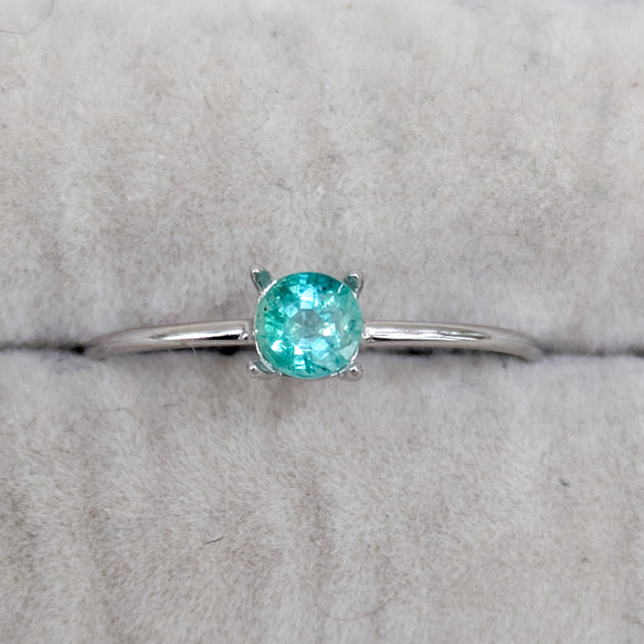 再×5【5月誕生石】ザンビア産 エメラルド 4mm SV925リング フリー AAA-級 Creema限定 指輪・リング sugaryheavens 通販 17362775｜Creema(クリーマ)